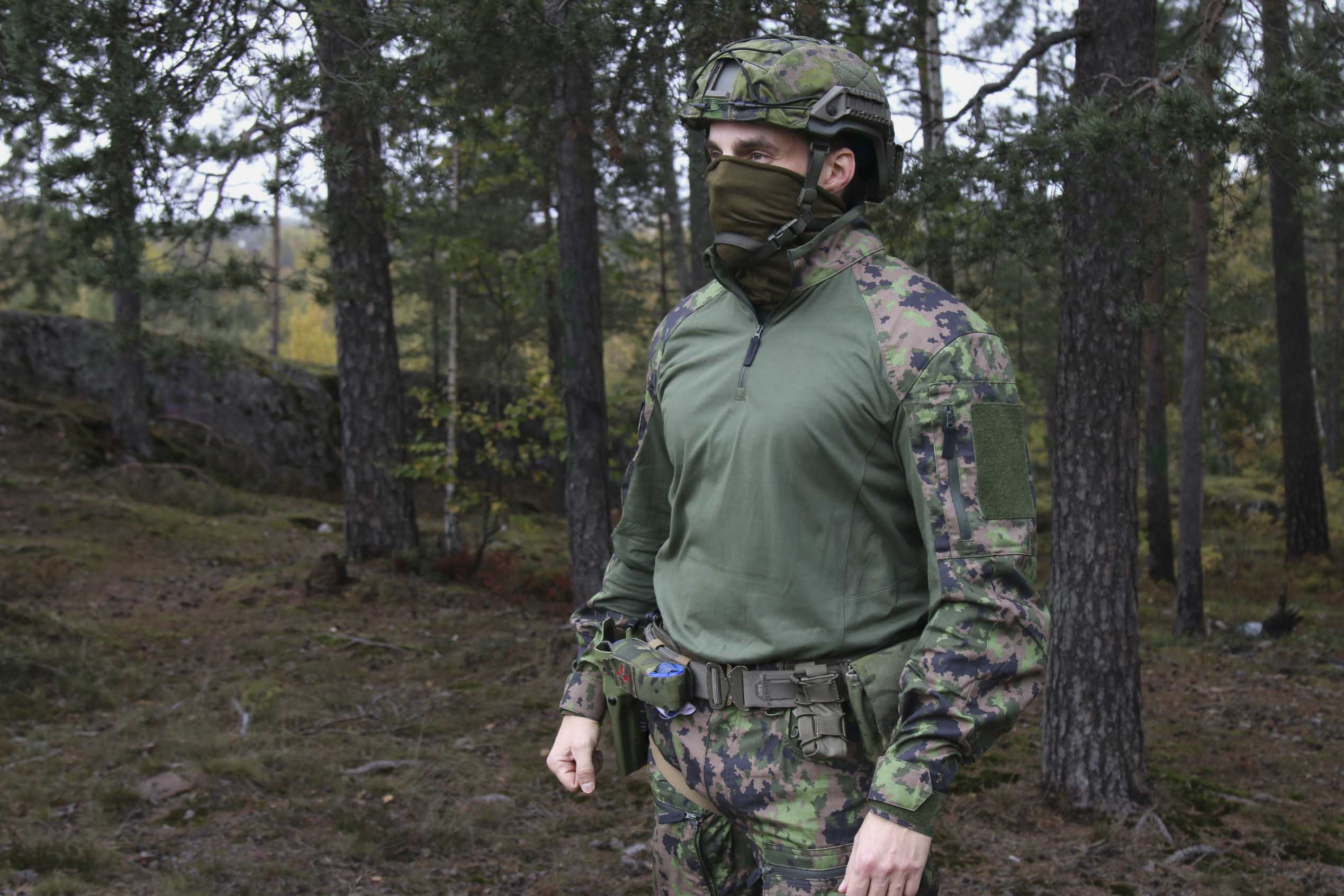 Testissä: 5.11 Finland M05 Nordfor -taisteluasukokonaisuus - Reserviläinen