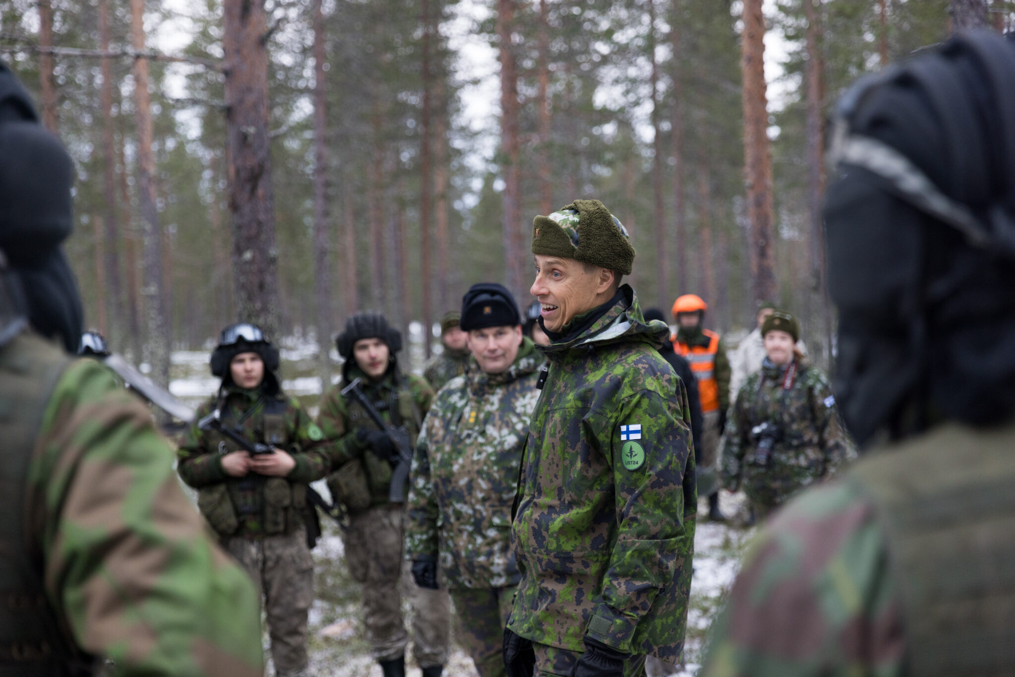 Presidentti Stubb tutustuu MPK:n koulutukseen Hollolan Hälvälässä ...